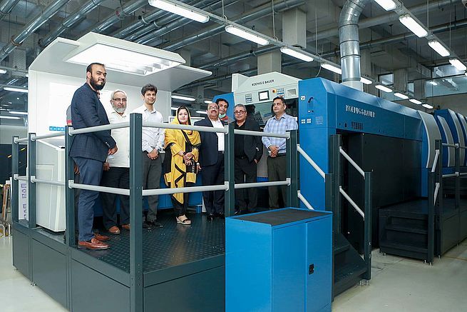 Vision Foods & Packaging produces on a Rapida 106 | Noortec